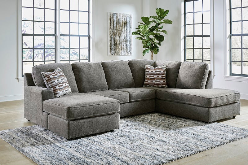 Rent To Own Ashley O'Phannon-Putty 2-Piece Sectional with Chaise