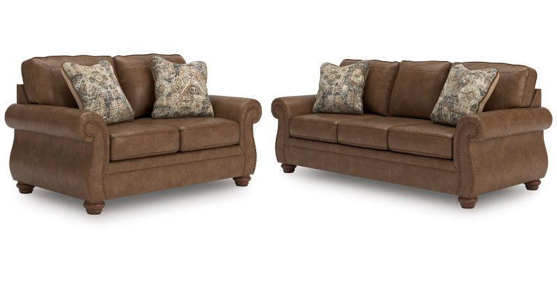 Rent To Own Ashley Ashley Chasemore Earth Sofa and Loveseat