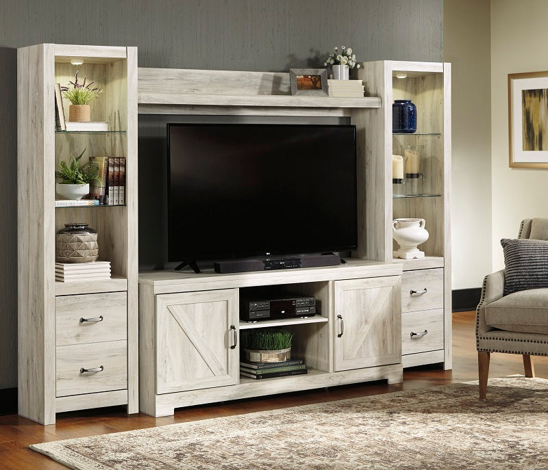 Rent To Own Ashley Bellaby 4-Piece Entertainment Center